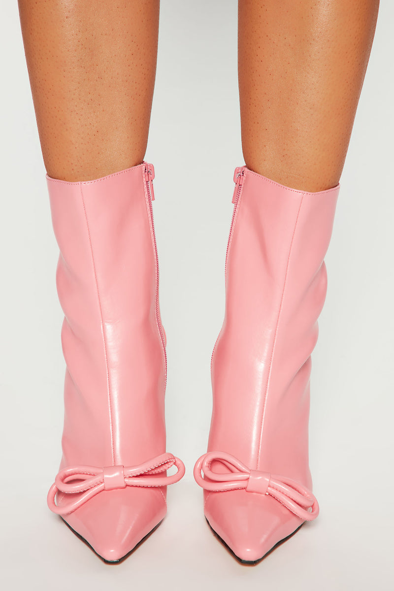 Lizzie Booties - Pink | Fashion Nova, Shoes | Fashion Nova