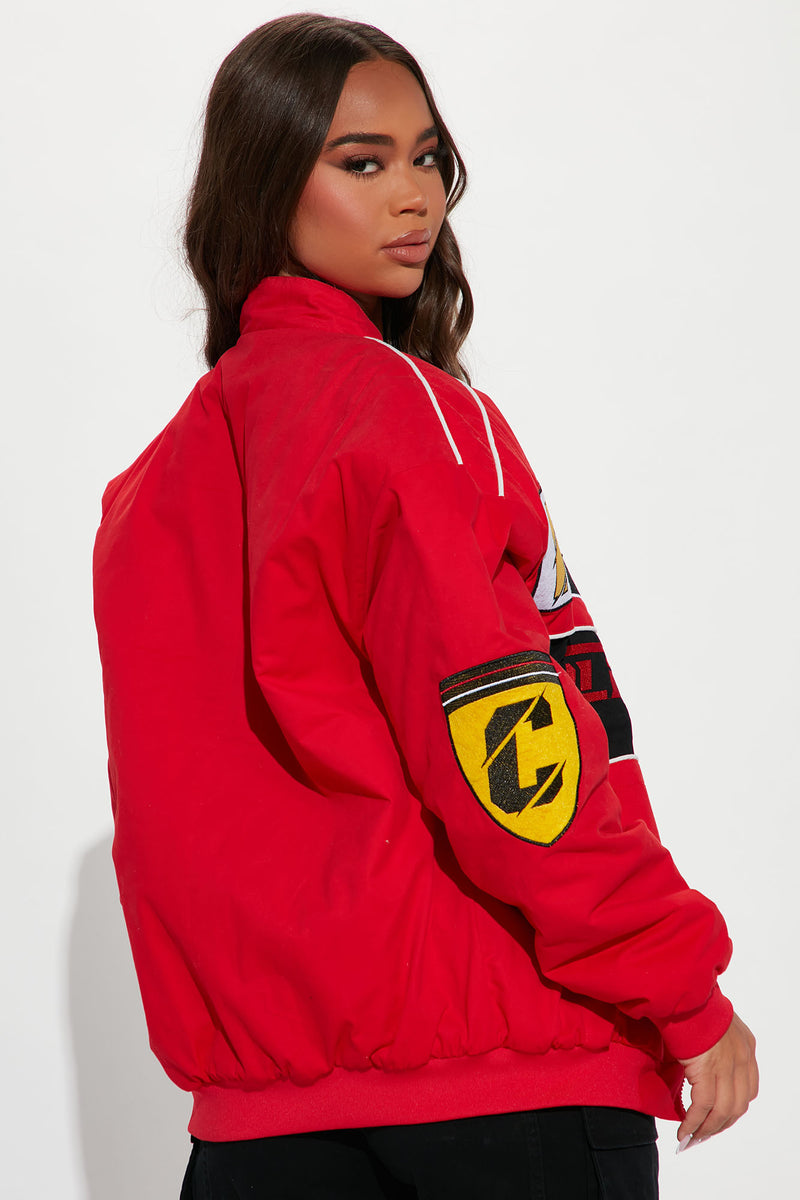 Racing Cali Bomber Jacket - Red | Fashion Nova, Jackets & Coats ...