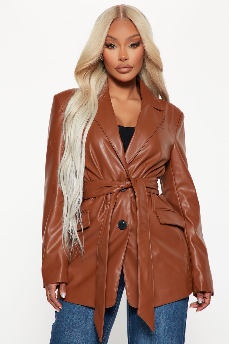 City Girl Chic Jacket - Cognac | Fashion Nova, Jackets & Coats ...