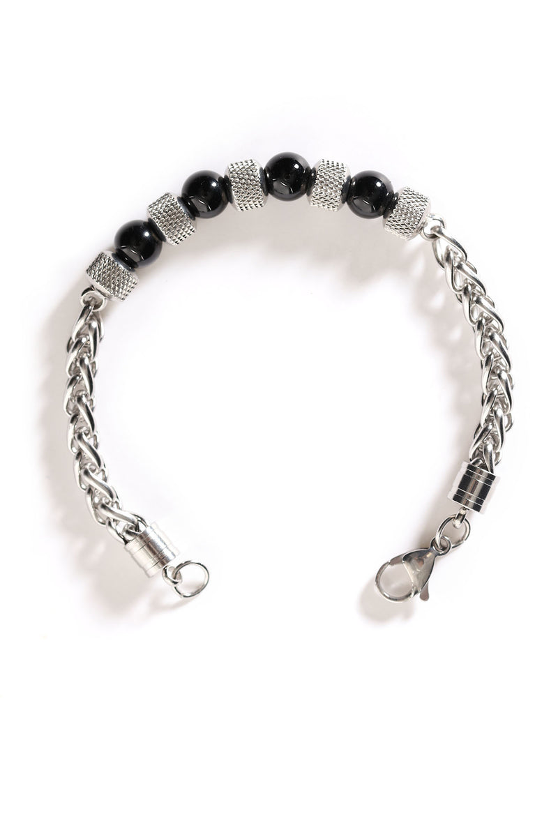 Loyal Gem Bracelet - Silver | Fashion Nova, Mens Jewelry | Fashion Nova