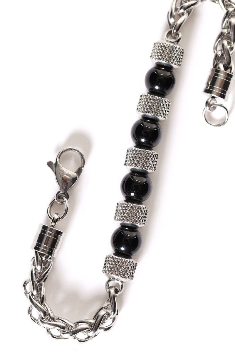 Loyal Gem Bracelet - Silver | Fashion Nova, Mens Jewelry | Fashion Nova