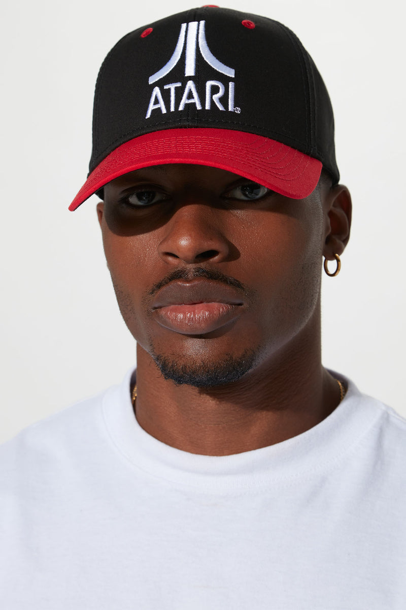 Classic Atari Dad Hat - Black/Red | Fashion Nova, Mens Accessories ...