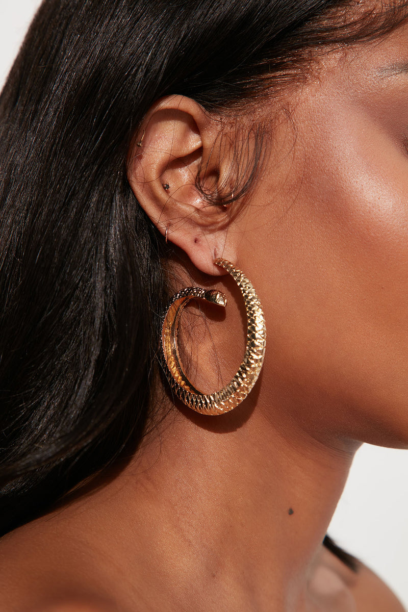 Getting Entangled Earrings - Gold | Fashion Nova, Jewelry | Fashion Nova