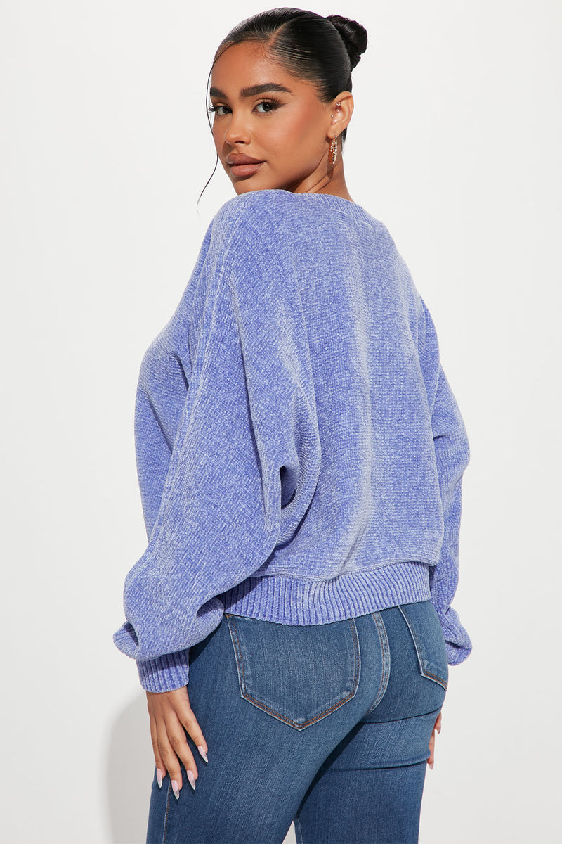 Time Flies Chenille Sweater - Periwinkle | Fashion Nova, Sweaters ...