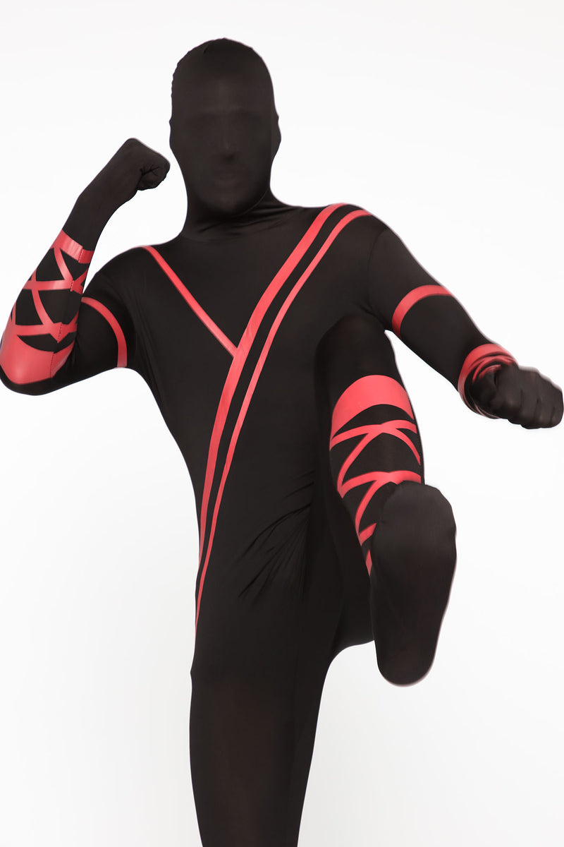 Ninja Man Skin Suit Costume - Black/Combo | Fashion Nova, Mens Costumes ...