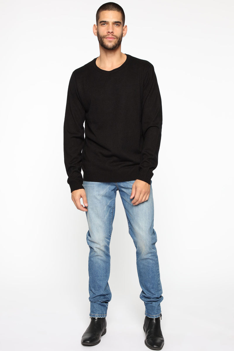 Jagger Sweater - Black | Fashion Nova, Mens Sweaters | Fashion Nova