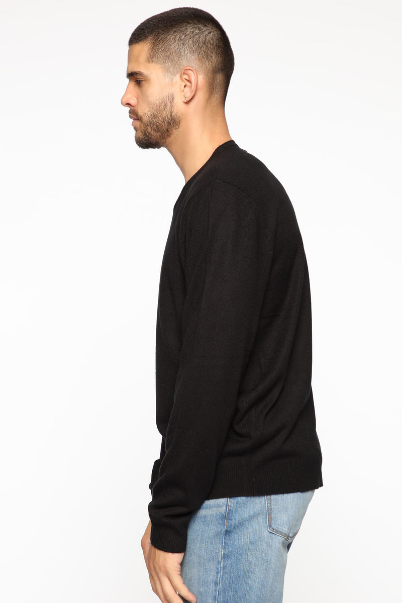 Jagger Sweater - Black | Fashion Nova, Mens Sweaters | Fashion Nova