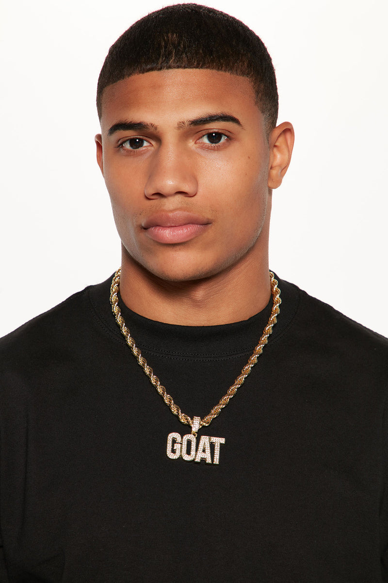 True Goat Chain Necklace - Gold | Fashion Nova, Mens Jewelry | Fashion Nova