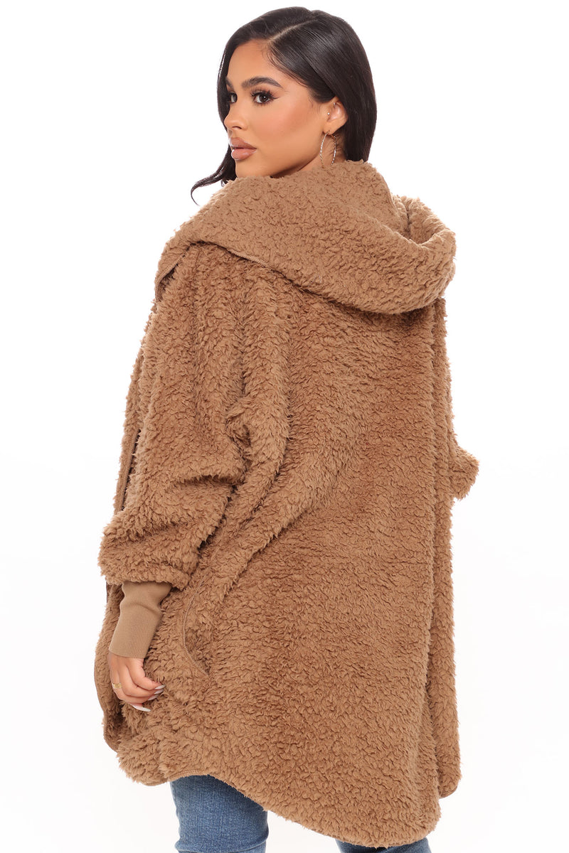 Cozied Up Together Faux Sherpa Jacket - Mocha | Fashion Nova, Jackets ...