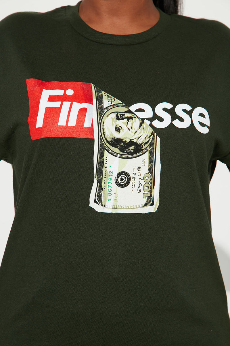 Finesse Money Graphic Tee - Green | Fashion Nova, Screens Tops and ...