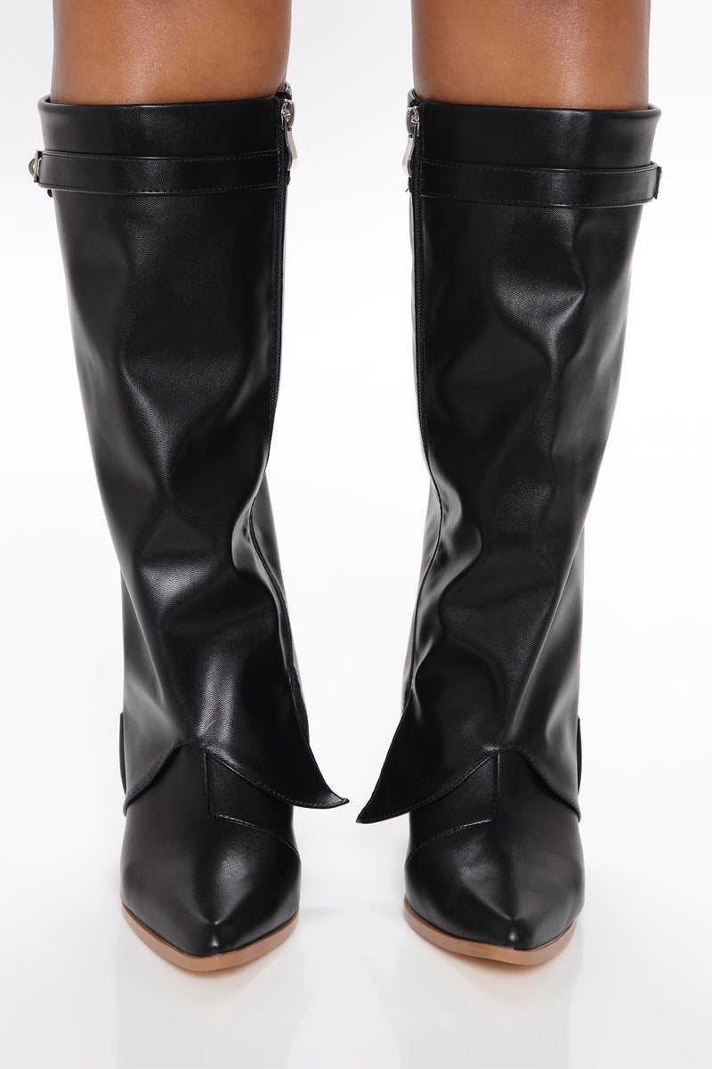 Chic And Classy Boots - Black | Fashion Nova, Shoes | Fashion Nova