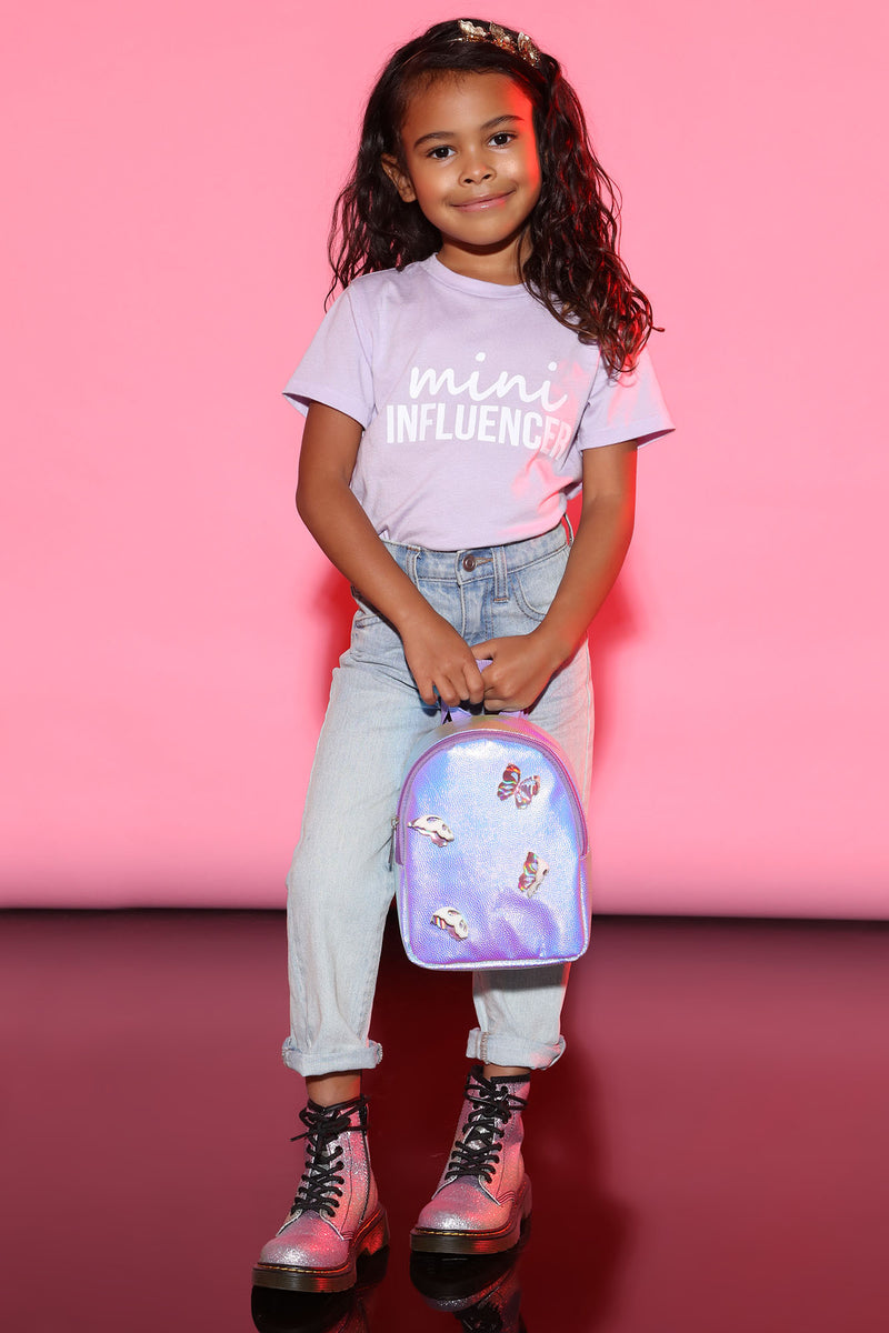 Mini Influencer Tee - Lavender | Fashion Nova, Kids Tops & T-Shirts ...