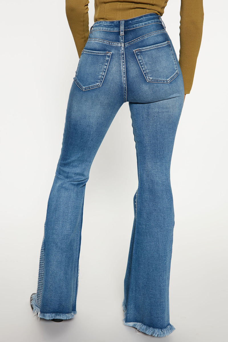 Chick Flicks Stretch Flare Jeans - Medium Wash | Fashion Nova, Jeans ...