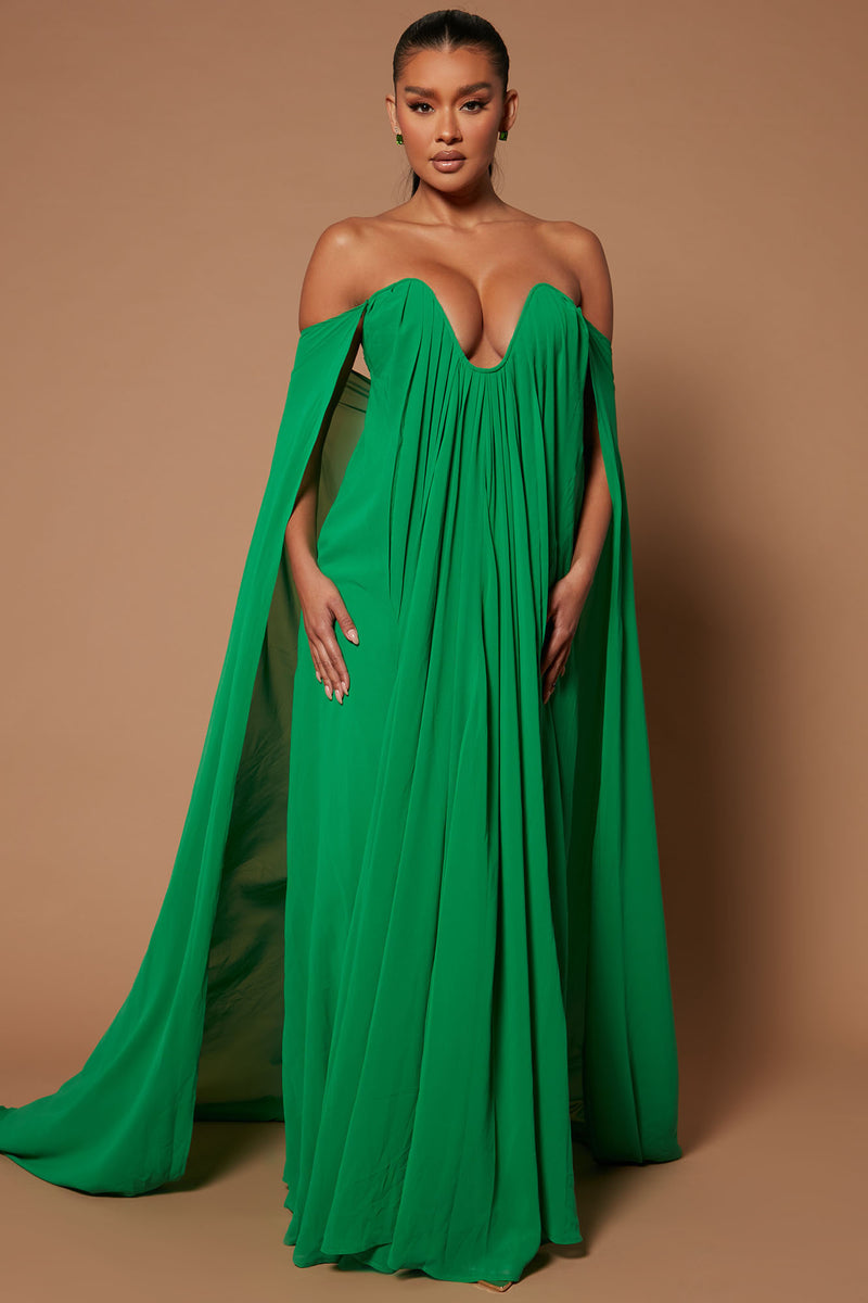 Bella Maxi Gown - Kelly Green | Fashion Nova, Luxe | Fashion Nova