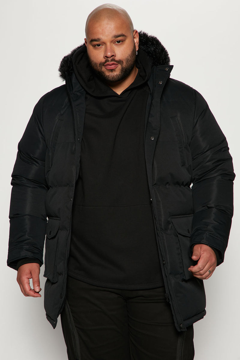 Jethro Puffer Jacket - Black | Fashion Nova, Mens Jackets | Fashion Nova
