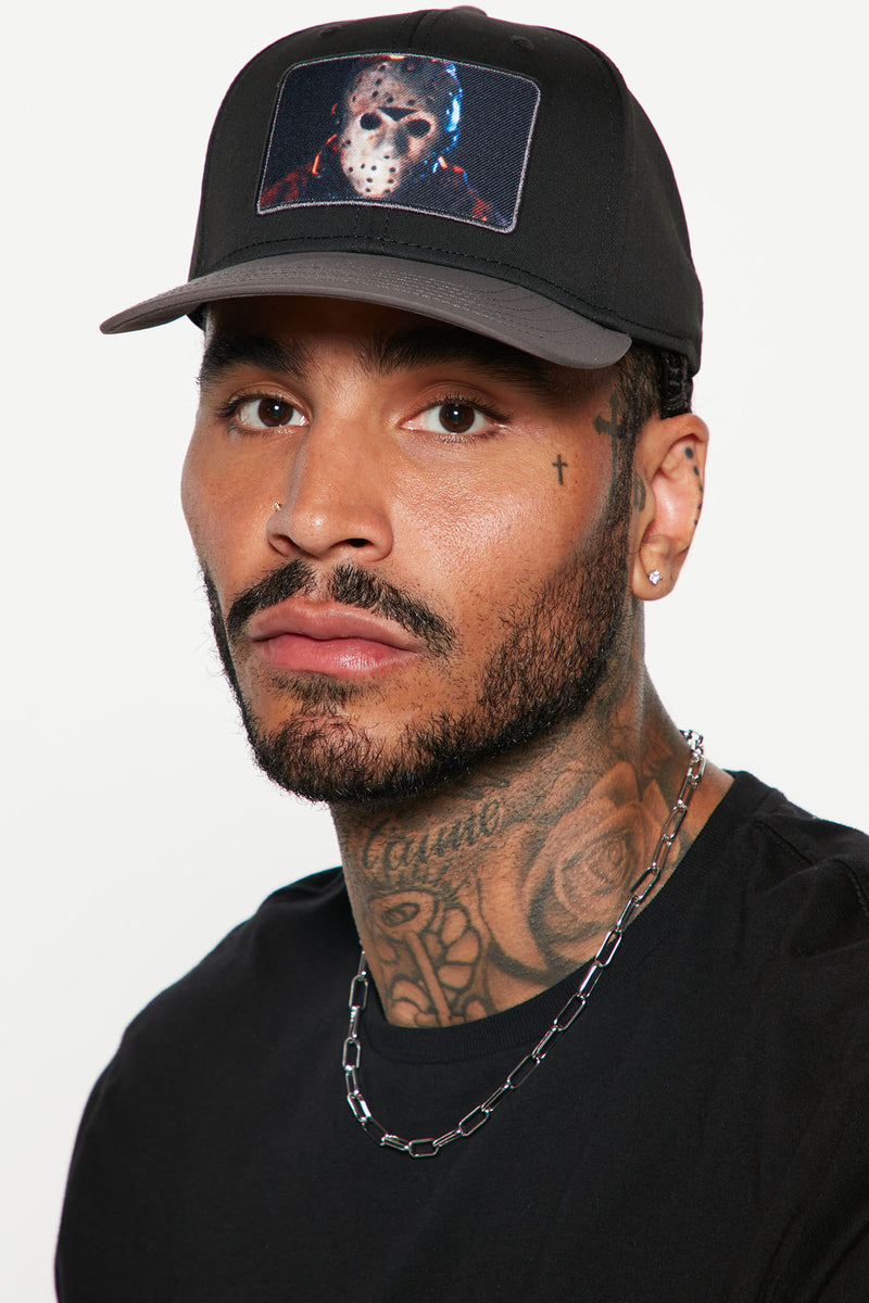 Jason Snapback Hat - Black | Fashion Nova, Mens Accessories | Fashion Nova