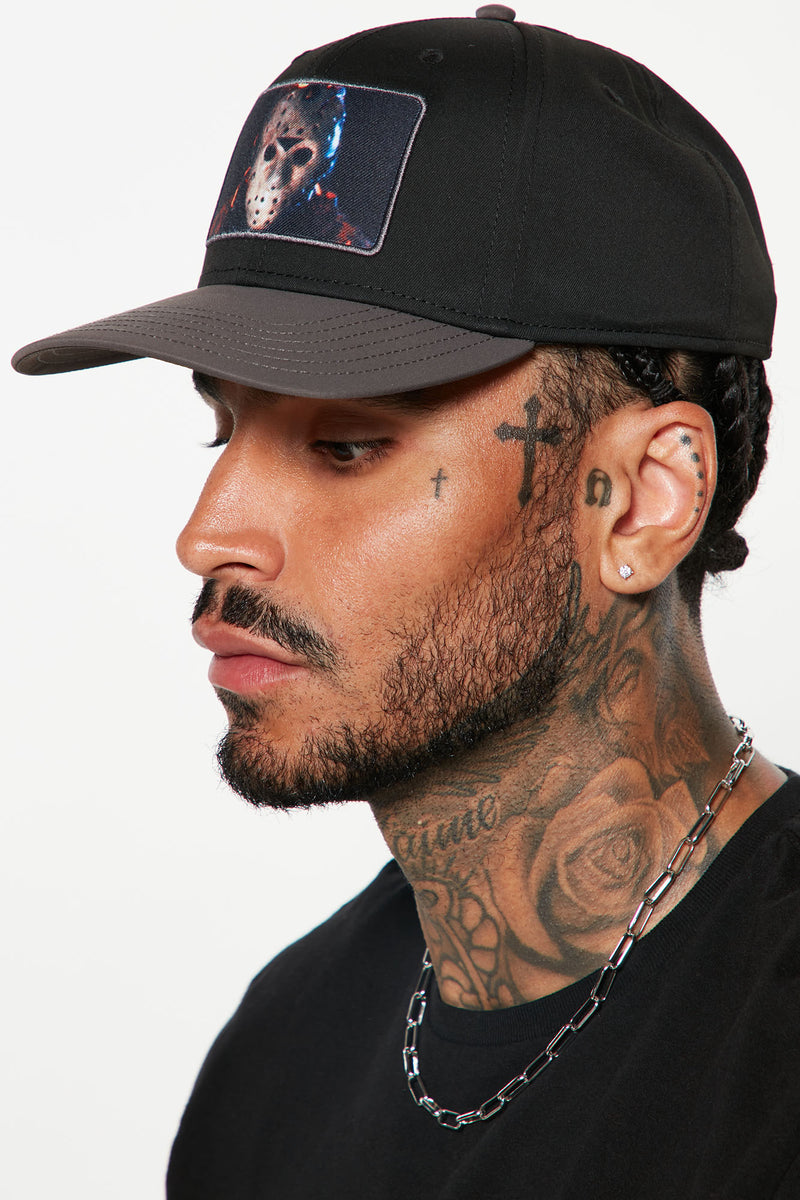 Jason Snapback Hat - Black | Fashion Nova, Mens Accessories | Fashion Nova