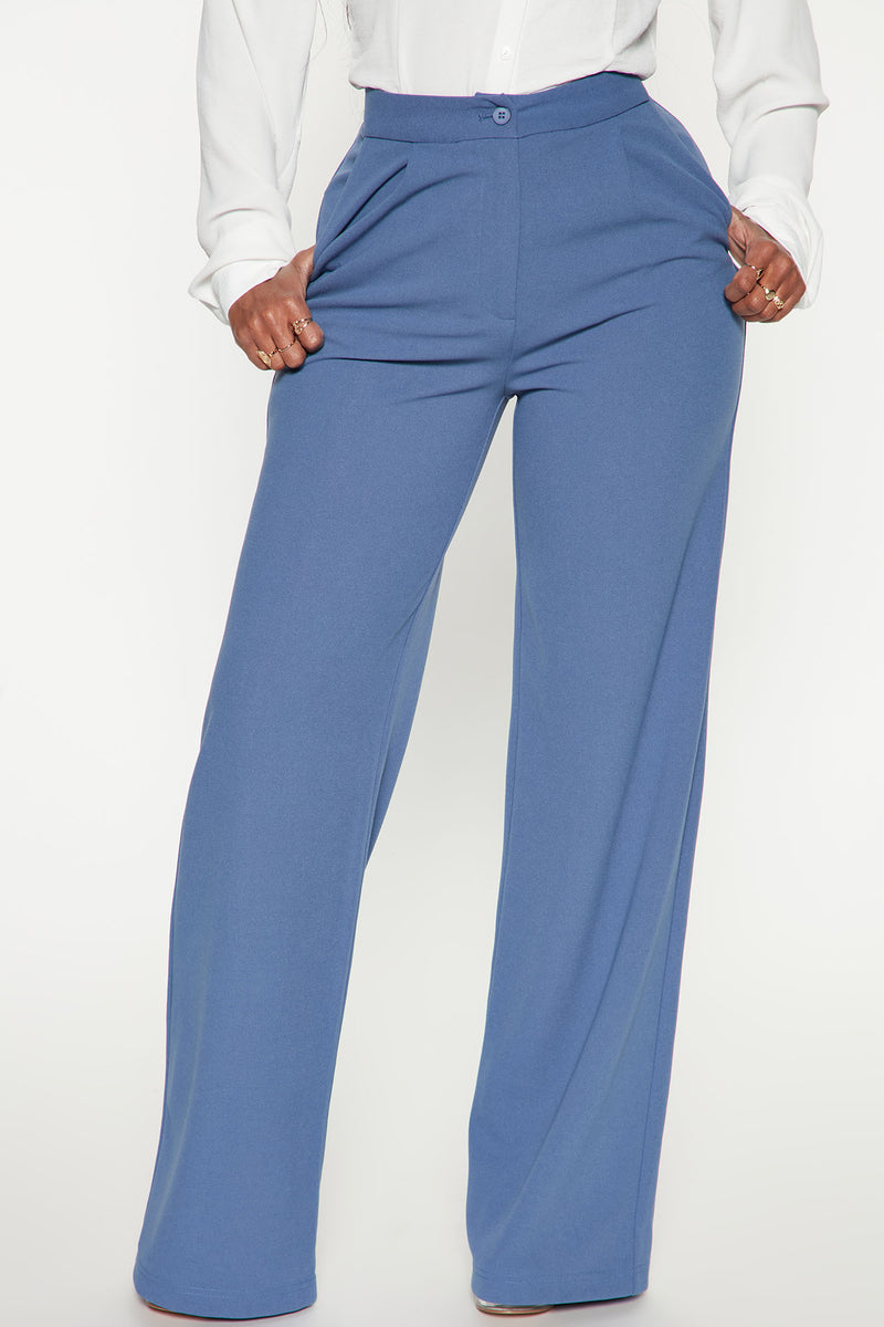 Cassie Wide Leg Pant - Light Blue | Fashion Nova, Career/Office ...