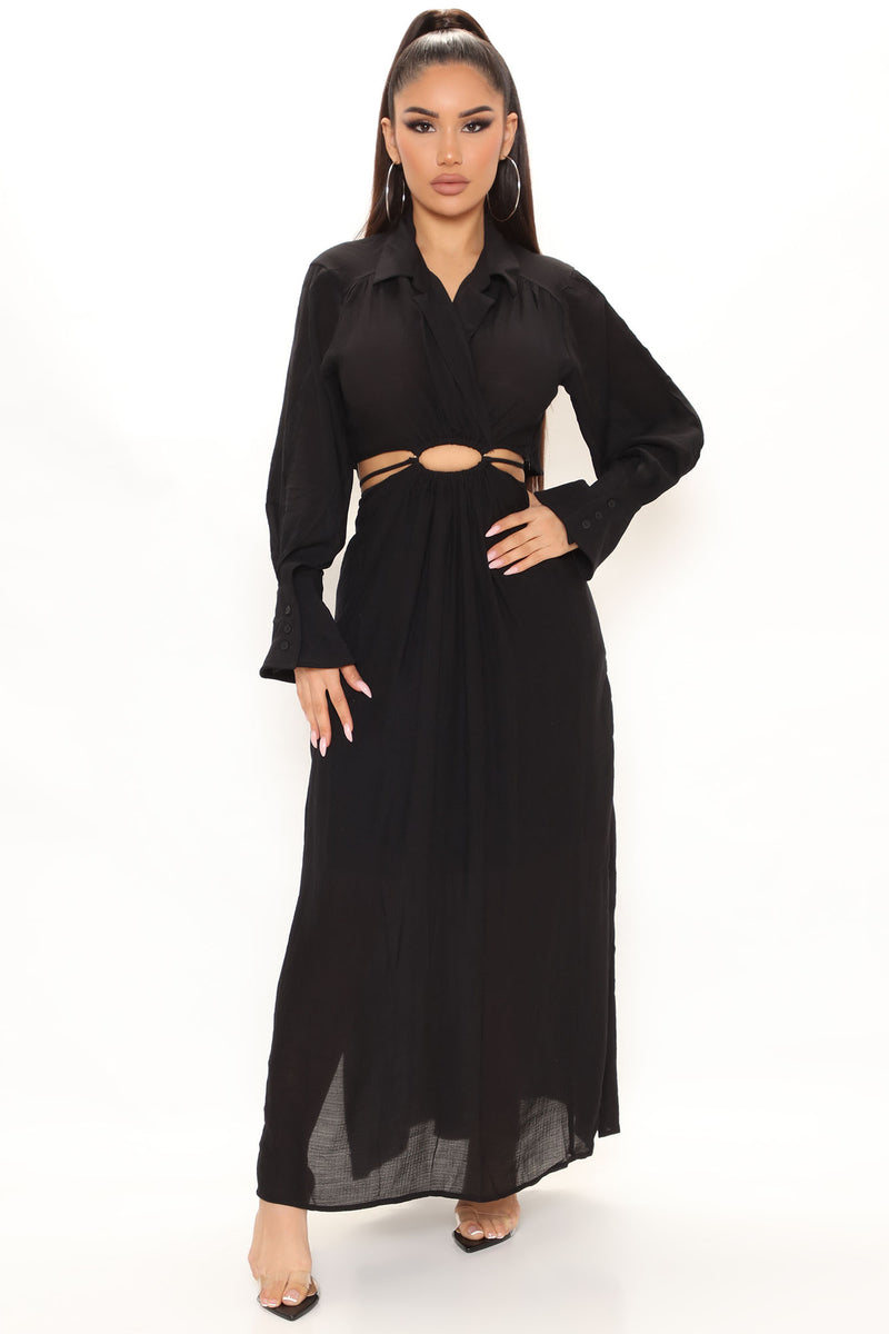 Simone Maxi Dress - Black | Fashion Nova, Dresses | Fashion Nova