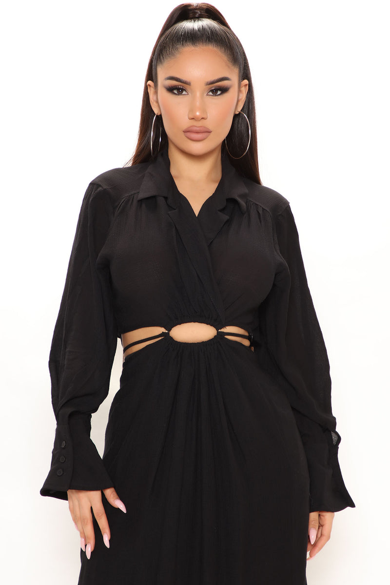 Simone Maxi Dress - Black | Fashion Nova, Dresses | Fashion Nova