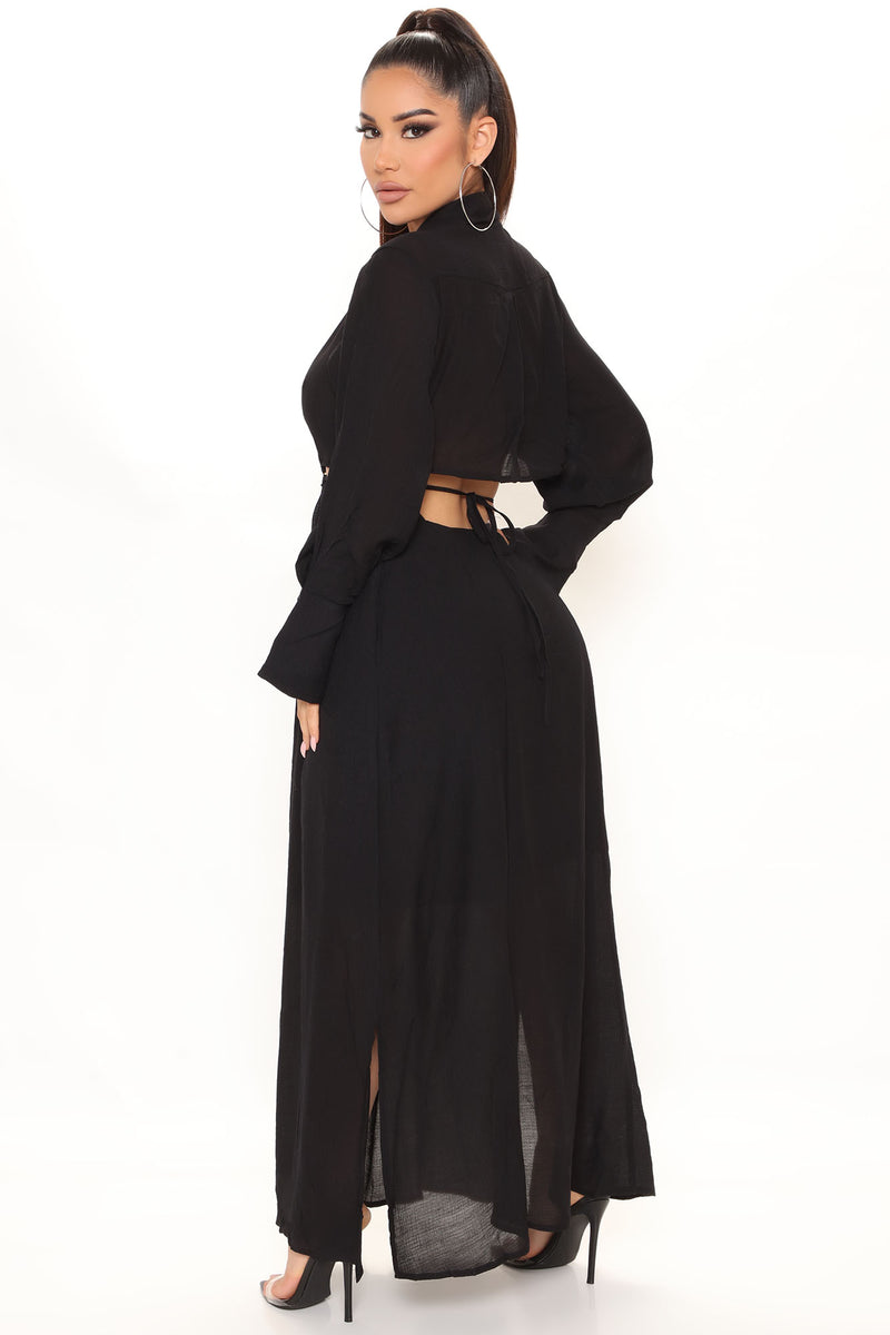 Simone Maxi Dress - Black | Fashion Nova, Dresses | Fashion Nova