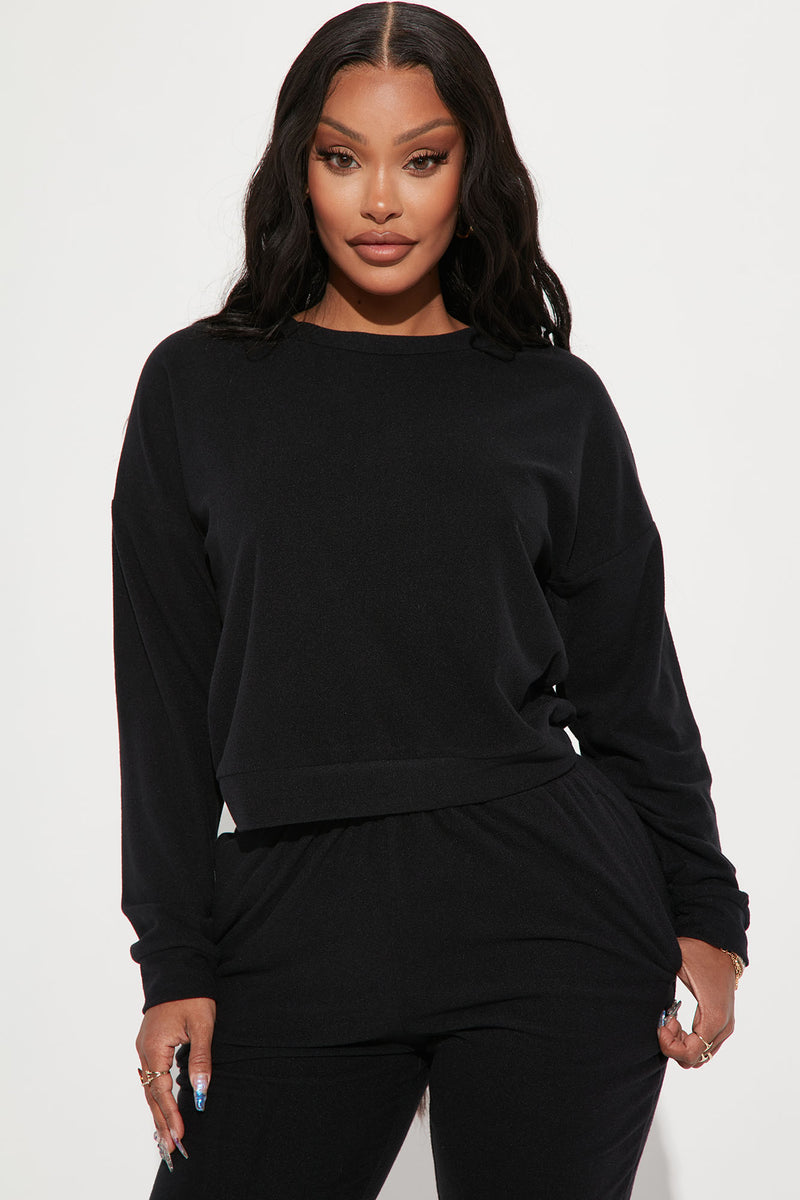 Always Low Key Jogger Set - Black | Fashion Nova, Matching Sets ...