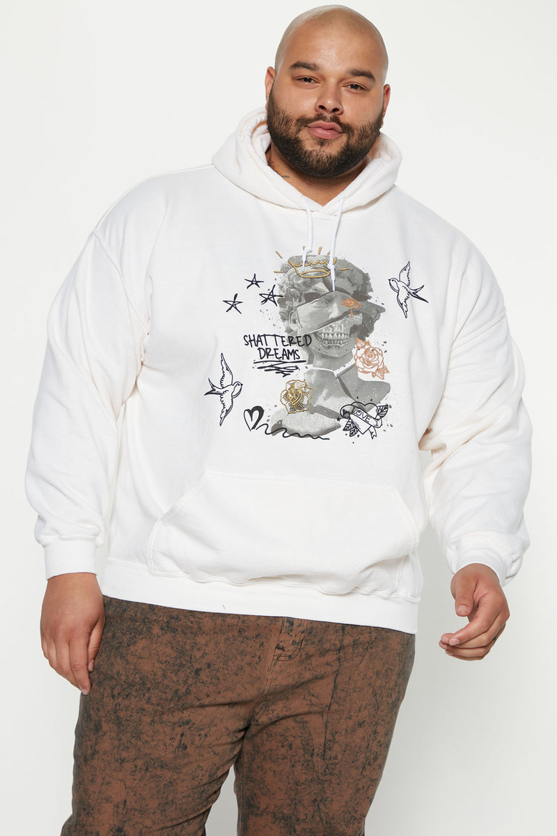 Shattered Dreams Embroidered Hoodie - Sand | Fashion Nova, Mens Fleece ...