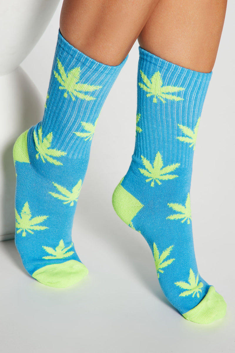 Good Vibes 2 Pair Sock Pack - Blue/combo | Fashion Nova, Accessories | Fashion Nova