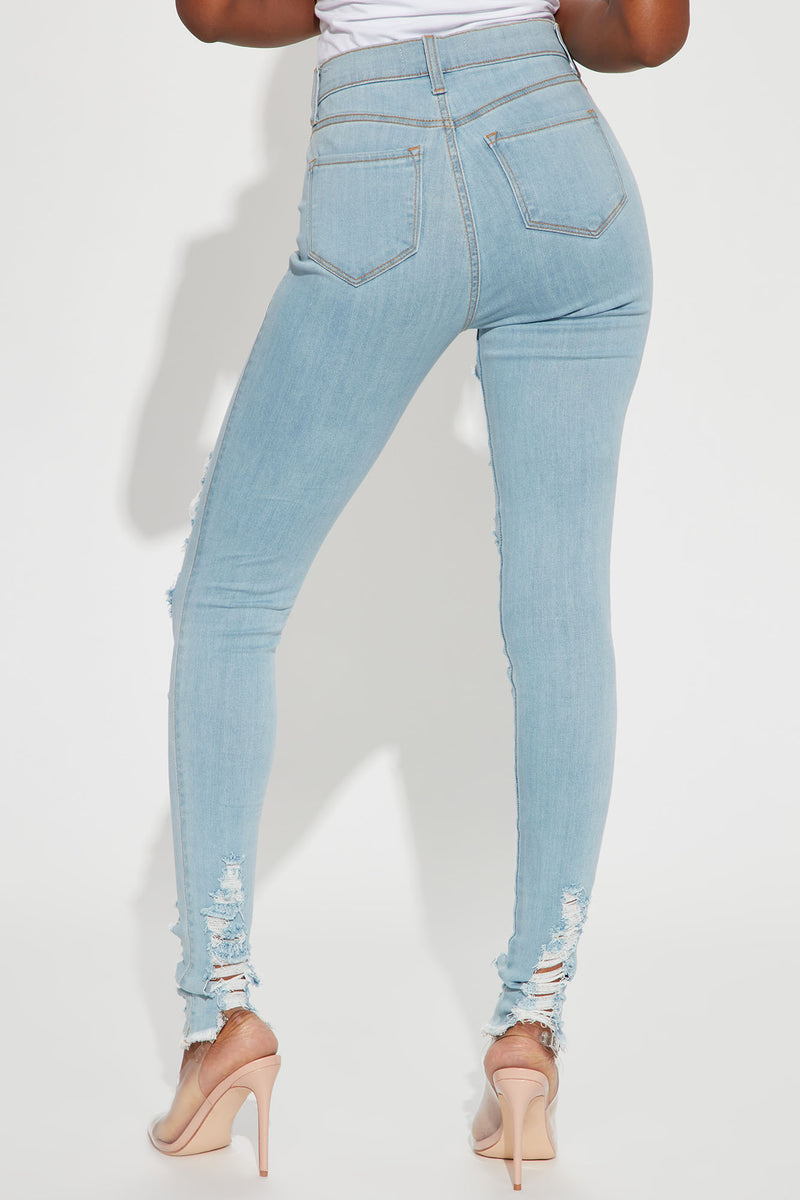 Tall Tell Your Boy Bye Jeans - Light Blue Wash | Fashion Nova, Jeans ...