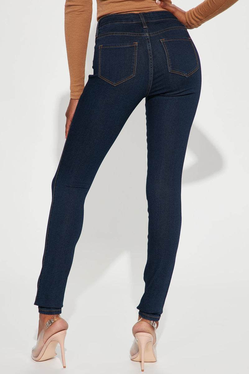 Tall Classic Mid Rise Skinny Jeans Dark Denim Fashion Nova Jeans