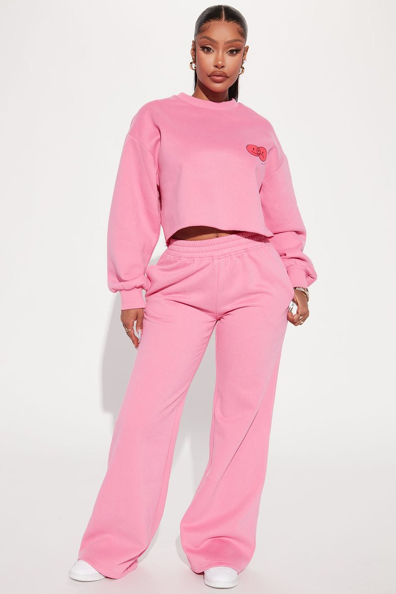 Moody Much Wide Leg Pant - Pink | Fashion Nova, Screens Tops and ...