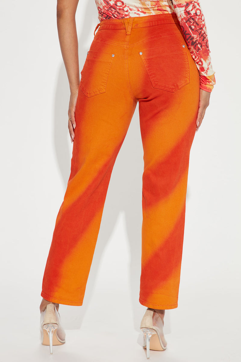 New Obsession Slim Straight Leg Jean - Orange | Fashion Nova, Jeans ...