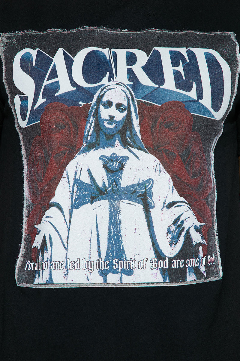 Open Arms Short Sleeve Tee - Black | Fashion Nova, Mens Graphic Tees ...