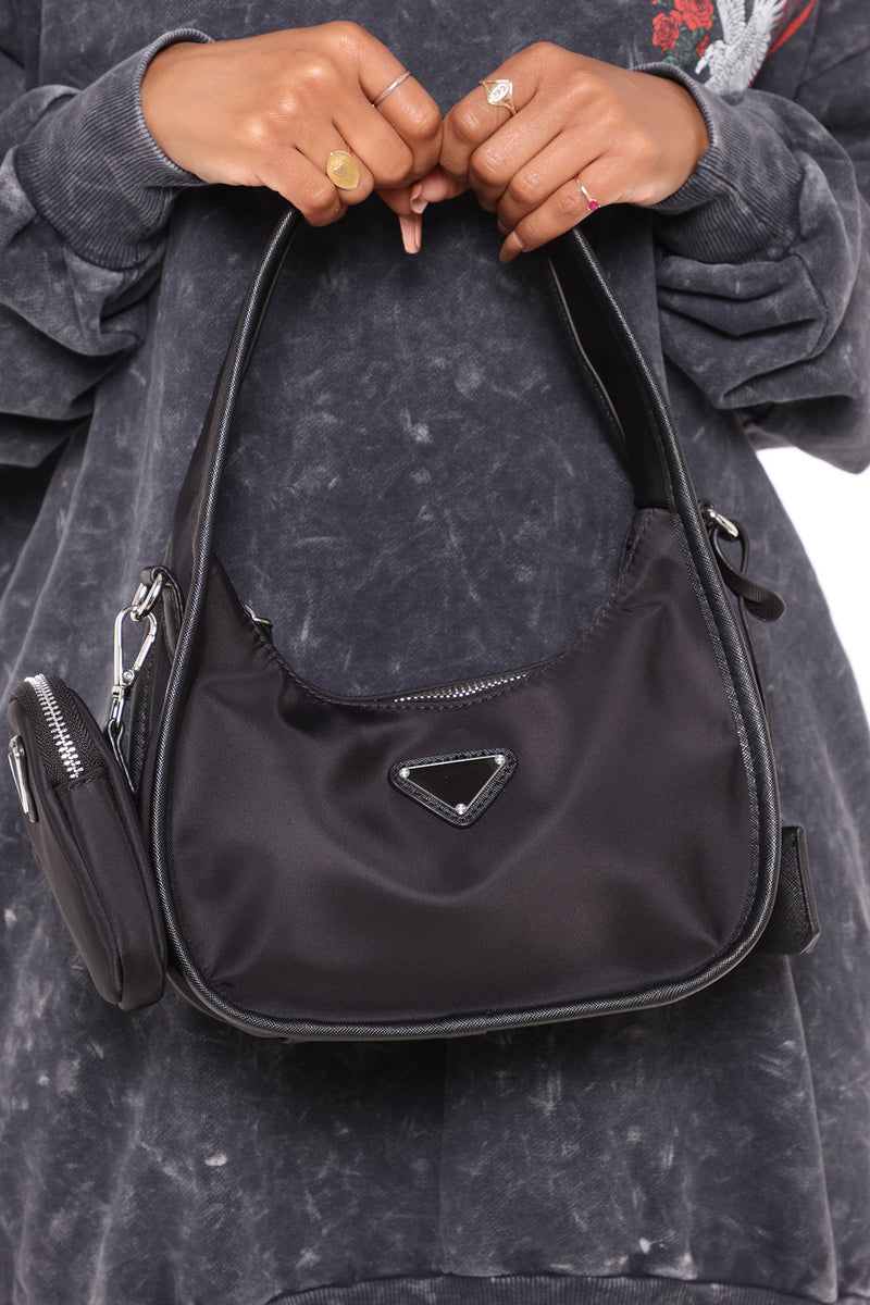 On The Move Shoulder Bag - Black | Fashion Nova, Handbags | Fashion Nova