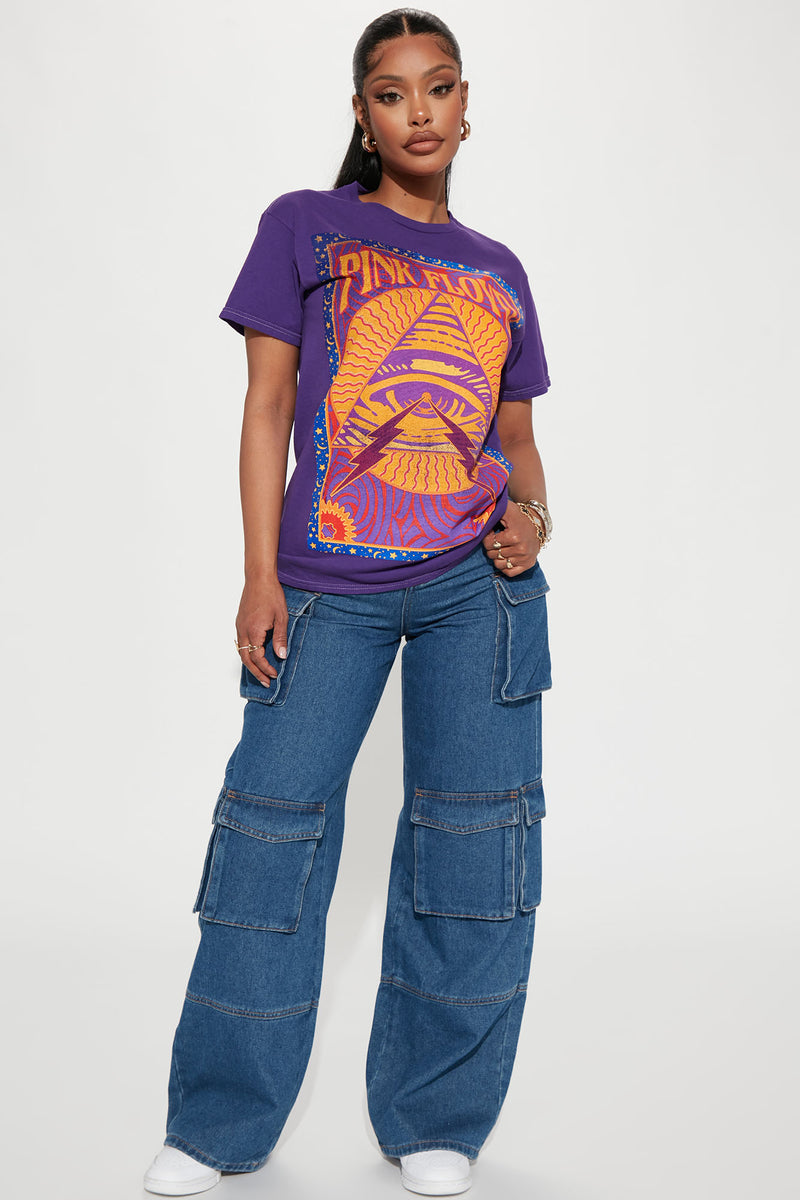 Pink Floyd Retro Eye Top - Purple | Fashion Nova, Screens Tops and ...
