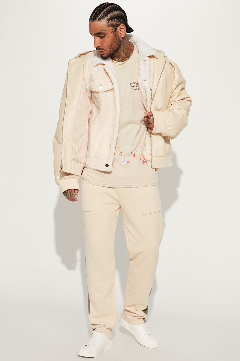 Saints Studio Short Sleeve Tee - Khaki | Fashion Nova, Mens Graphic ...