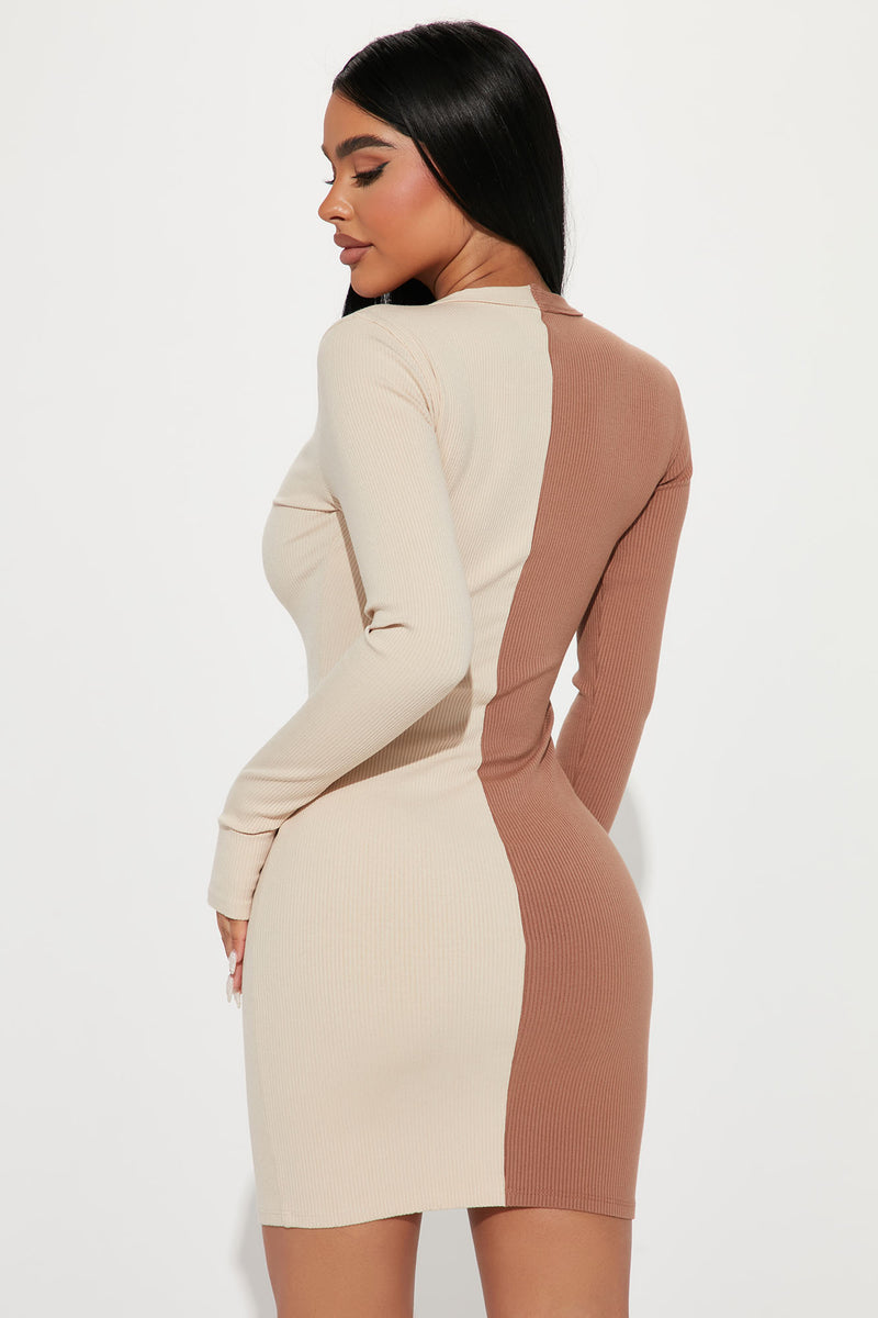 Clarissa Snatched Mini Dress - Cream/combo | Fashion Nova, Dresses ...