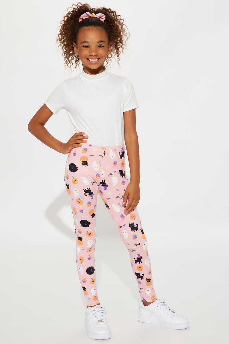 Mini Cat Girl 2 Pack Leggings - Pink/combo | Fashion Nova, Kids ...