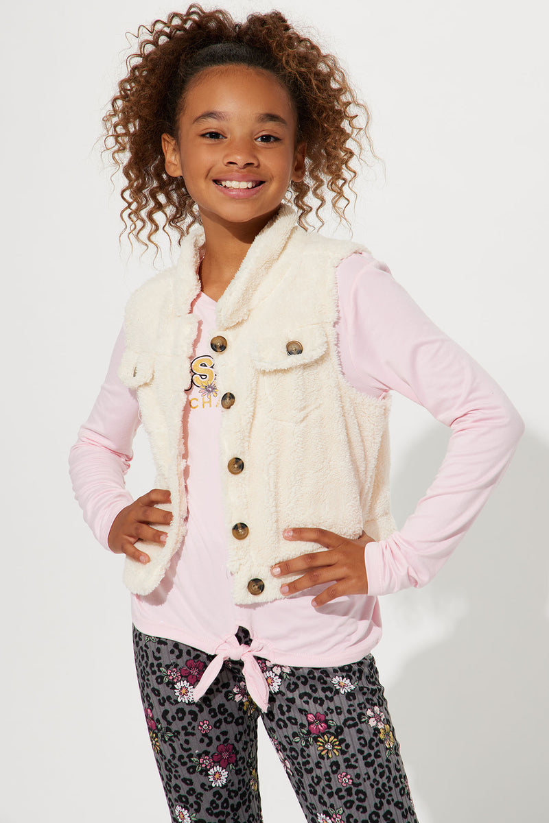 Mini Big Kid Inspire Change 3 Piece Legging Set - Pink/combo | Fashion ...