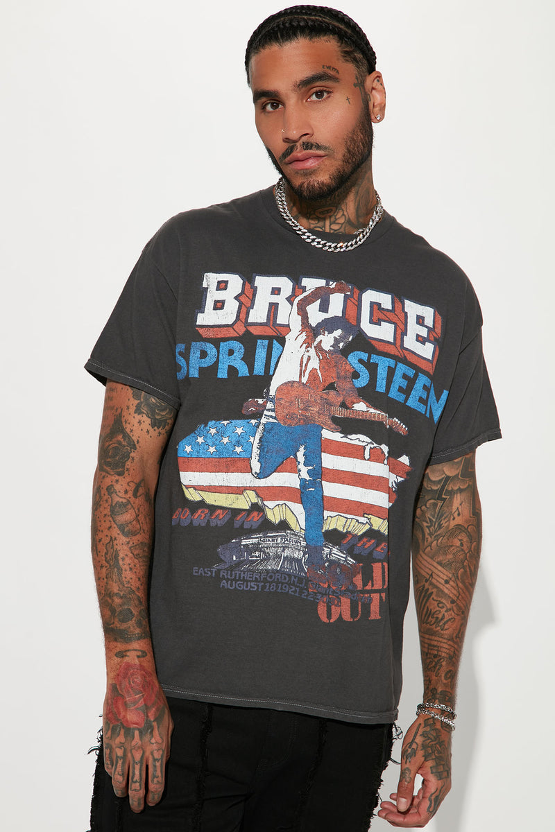 Bruce Springsteen Born in the USA Short Sleeve Tee - Black | Fashion ...