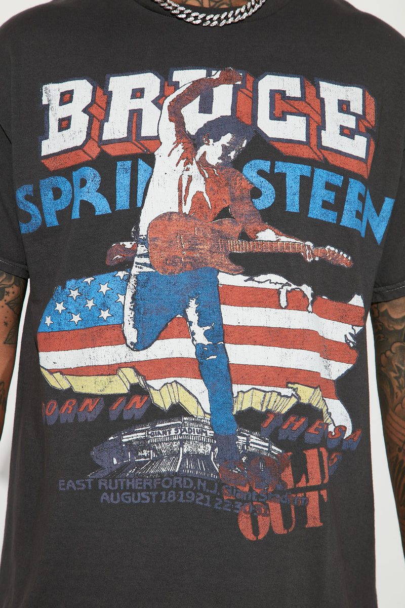 Bruce Springsteen Born in the USA Short Sleeve Tee - Black | Fashion ...