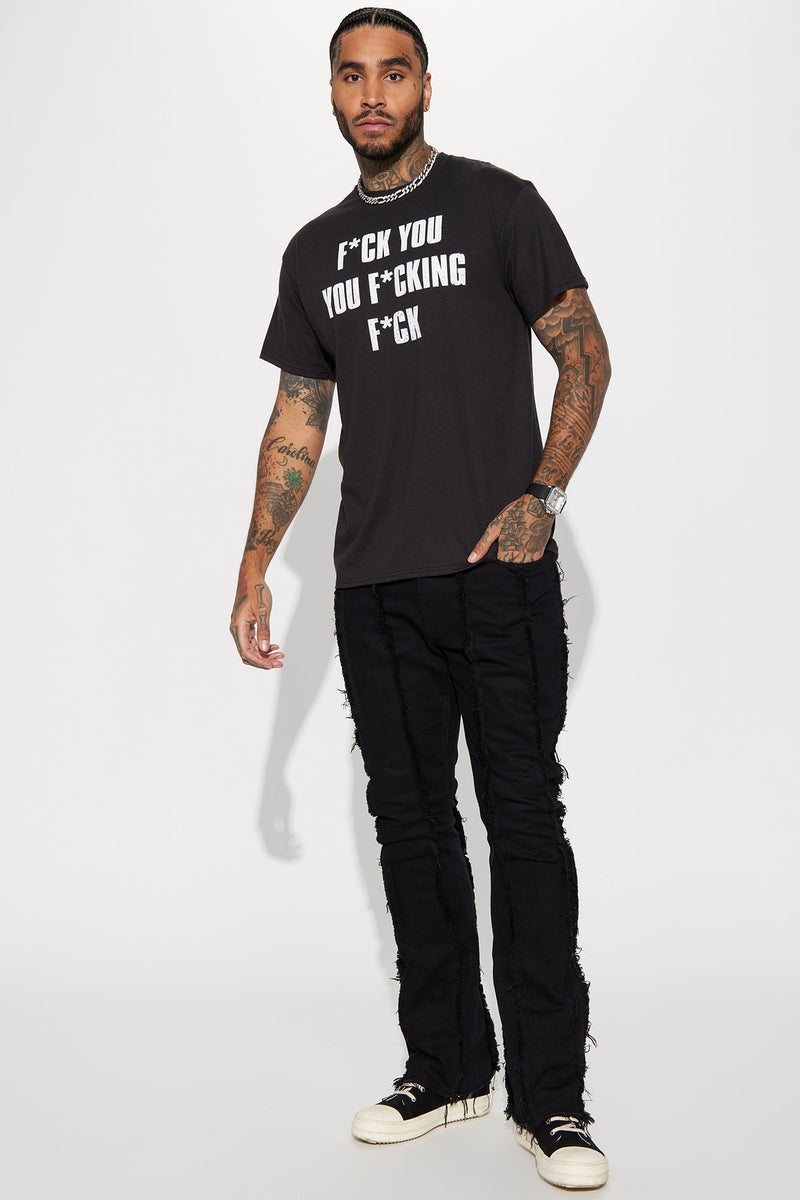 Effing Eff Short Sleeve Tee - Black | Fashion Nova, Mens Graphic Tees ...