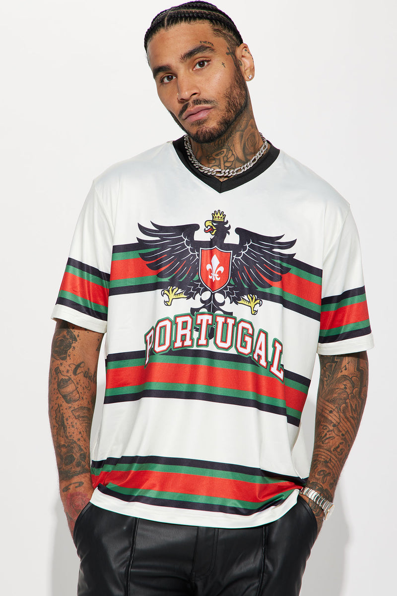 Portugal Swagger Jersey - Multi Color | Fashion Nova, Mens Tees & Tanks ...