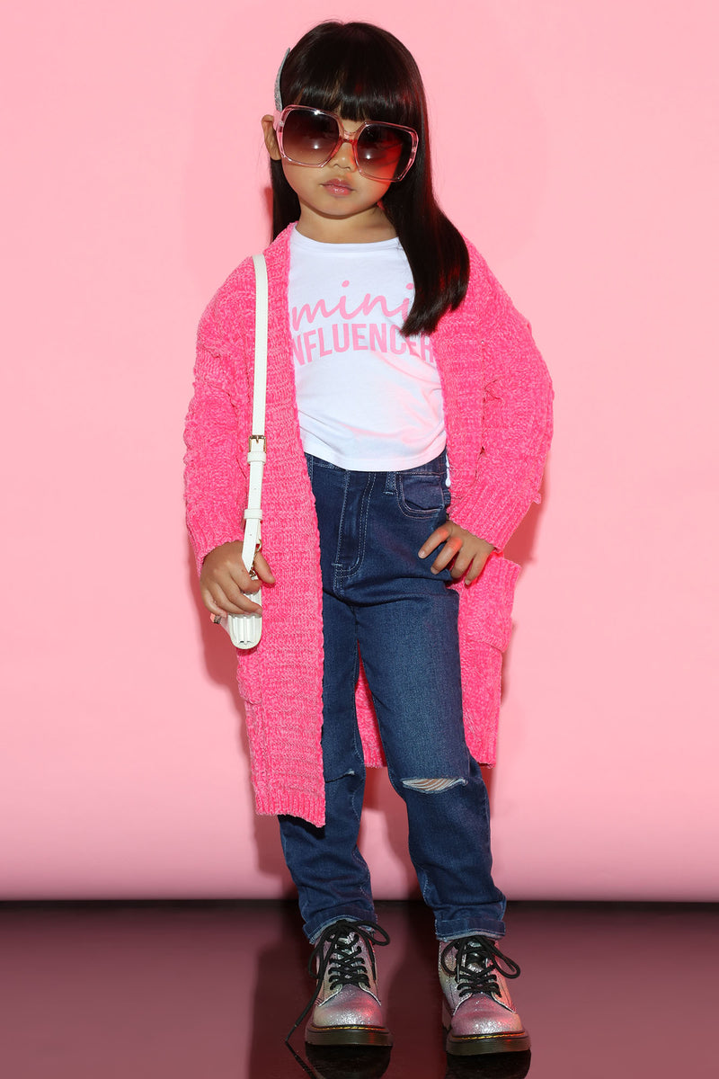 Mini Influencer Long Sleeve Top - White | Fashion Nova, Kids Tops & T ...