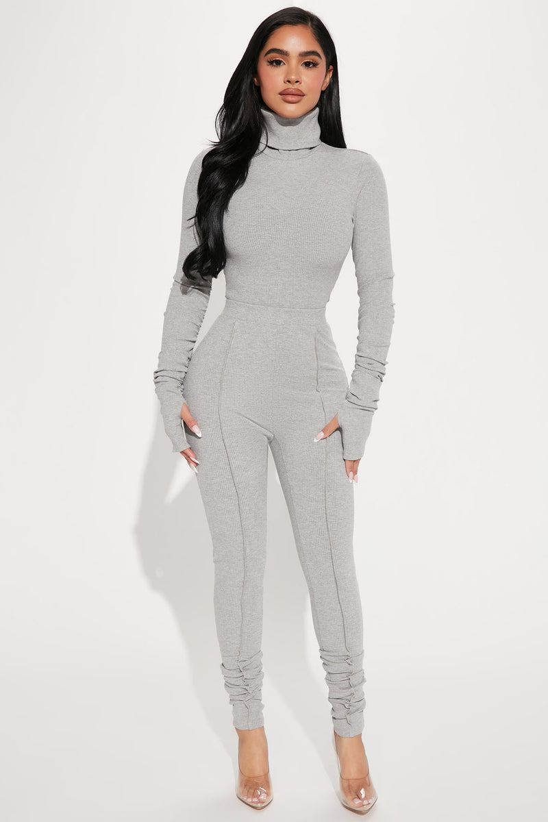 Olivia Snatched Bodysuit - Heather Grey | Fashion Nova, Bodysuits ...