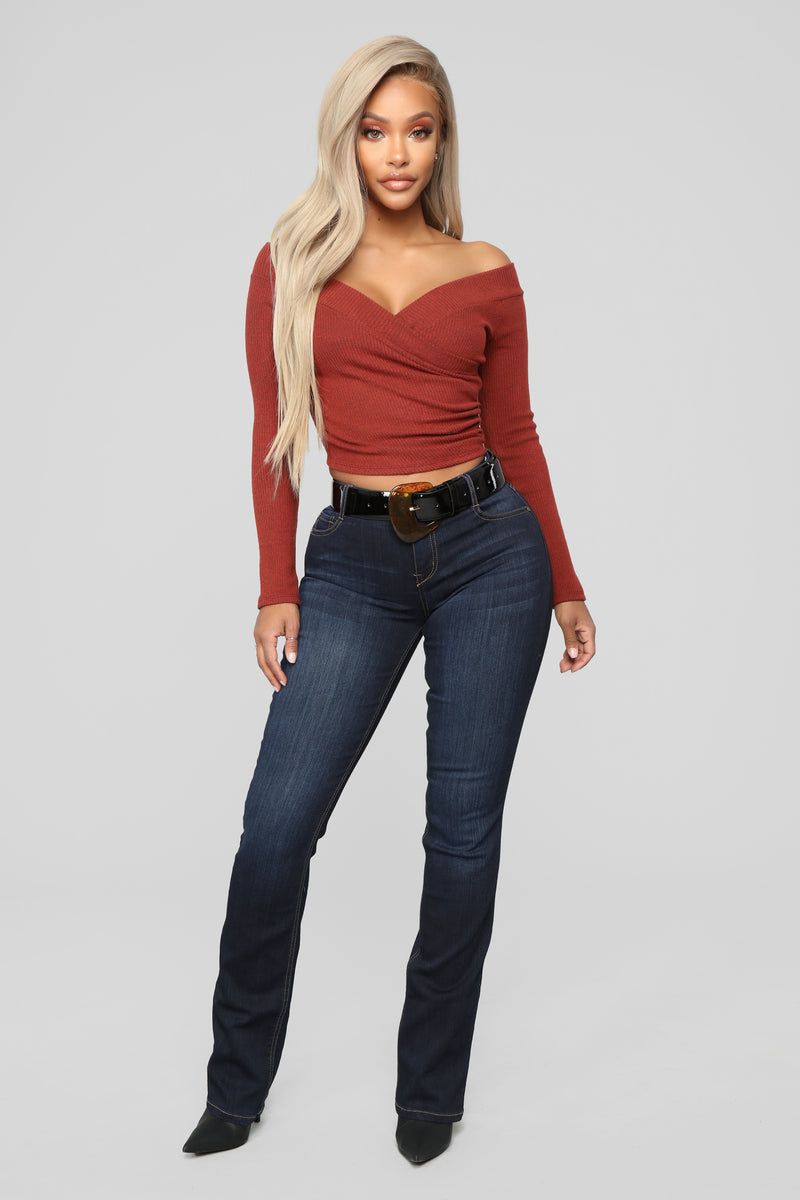 Let Me Love Top - Rust | Fashion Nova, Knit Tops | Fashion Nova