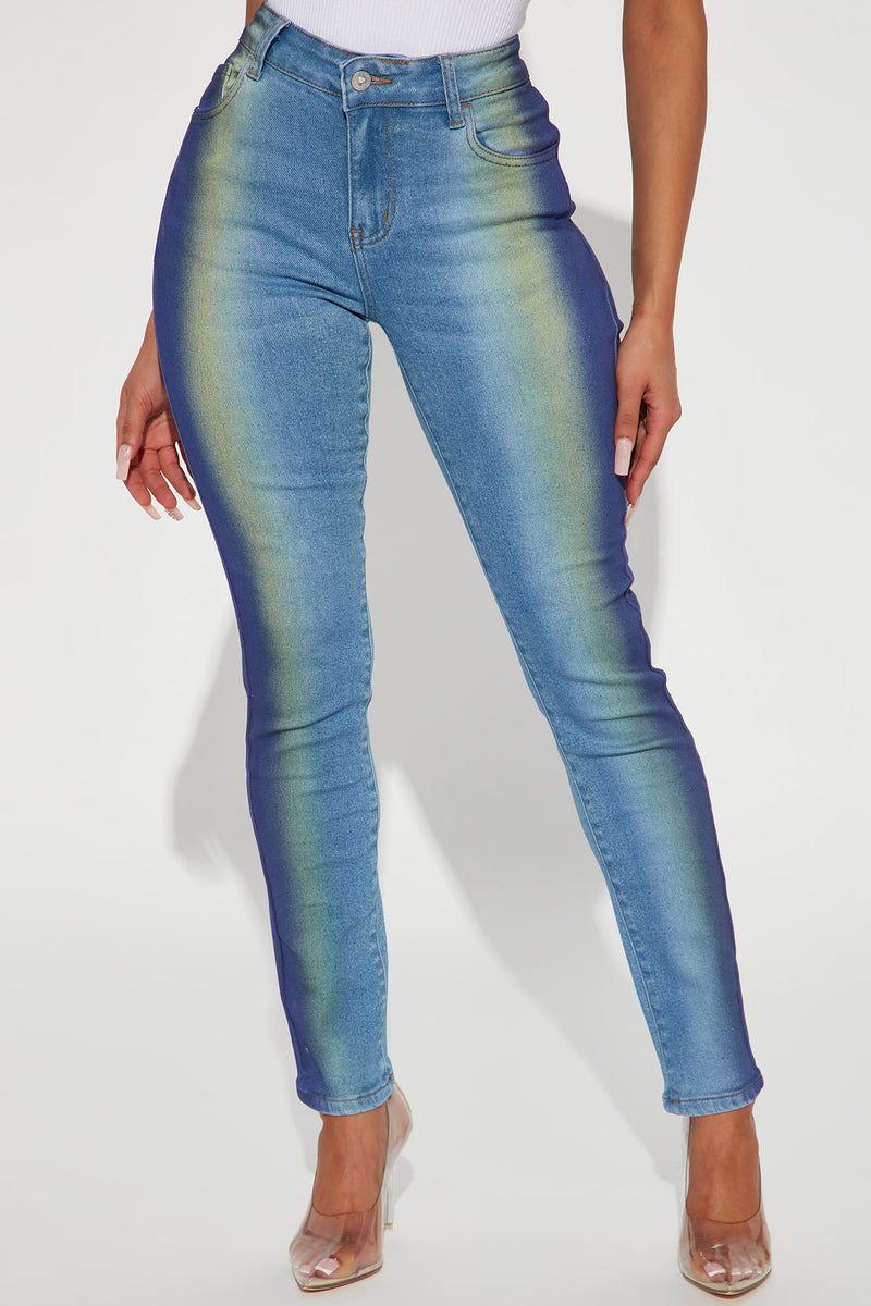 In Motion Gradient Skinny Jean - Dark Wash | Fashion Nova, Jeans ...
