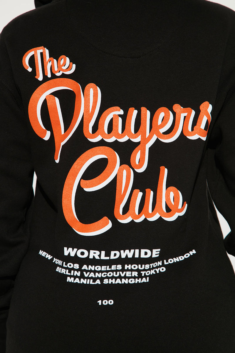 The Players Club Hoodie - Black | Fashion Nova, Screens Tops and ...