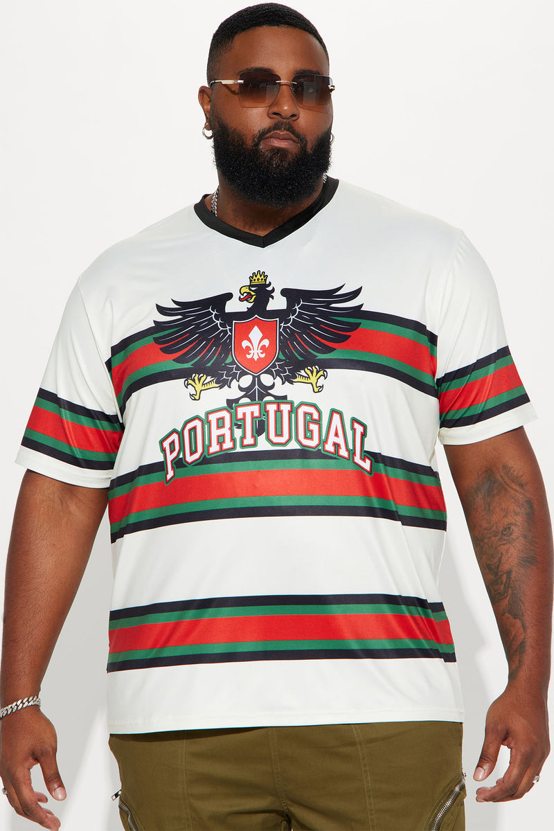 Portugal Swagger Jersey - Multi Color | Fashion Nova, Mens Tees & Tanks ...