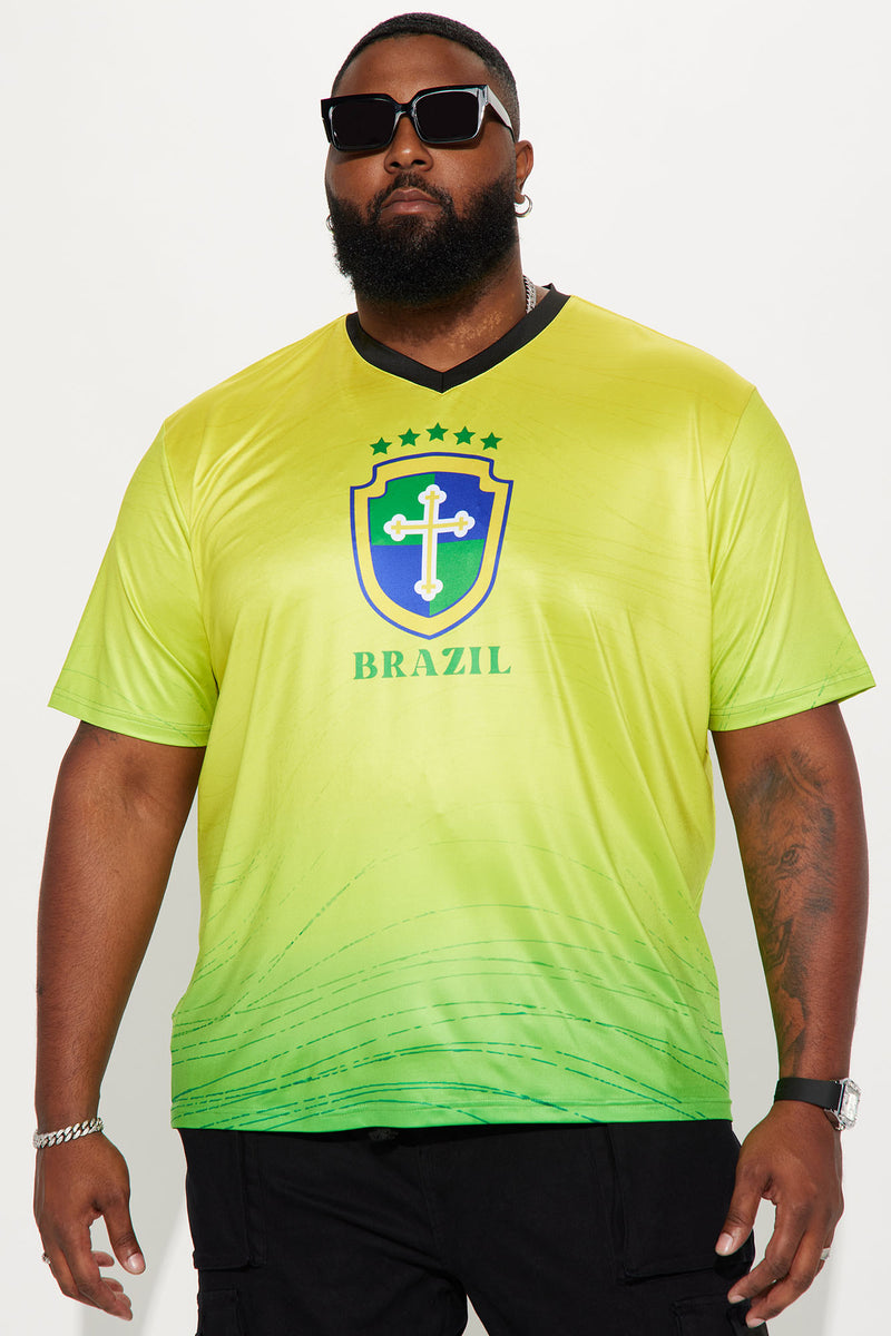 Brazil Swagger Jersey - Yellow | Fashion Nova, Mens Tees & Tanks ...